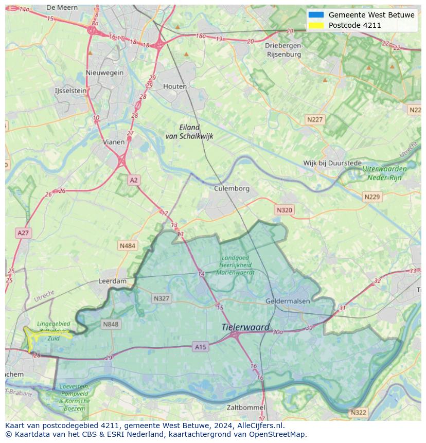 Postcode 4211 In Cijfers En Grafieken AlleCijfers nl Postcode 4211 In Cijfers En Grafieken AlleCijfers nl